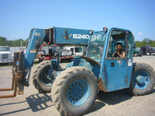 2000 Gradall 524D Rough Terrain Telescopic Forklift for sale by Arthur ...