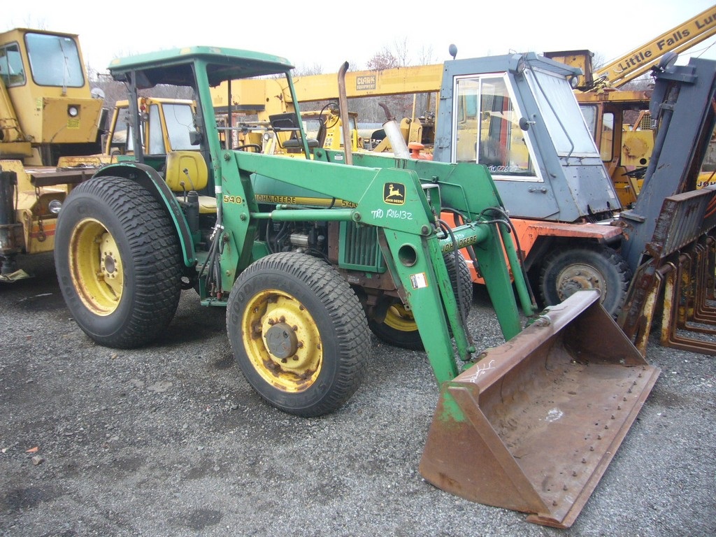 1997 John Deere 5400 Loader Tractor for sale by Arthur Trovei & Sons ...