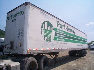 1986 Theurer 48' Tandem Axle Dry Box Trailer for sale by Arthur Trovei ...