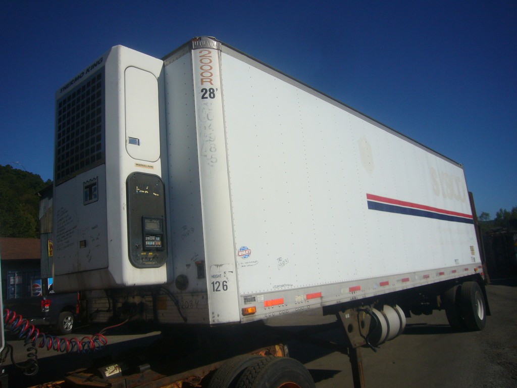 1999 Utility 28' Single Axle Refrigerated Pup Trailer for sale by ...